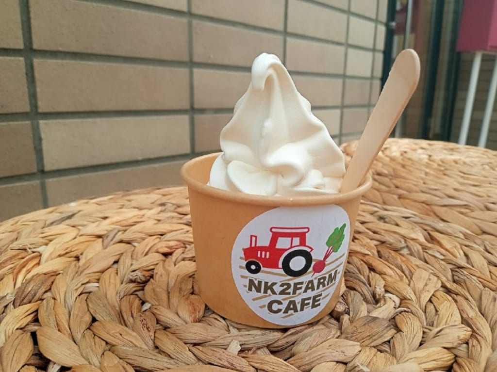 【函館市】『NK2 FARM Shop＆Cafe』のソフトクリームはとても濃厚です！ | 号外NET 函館市